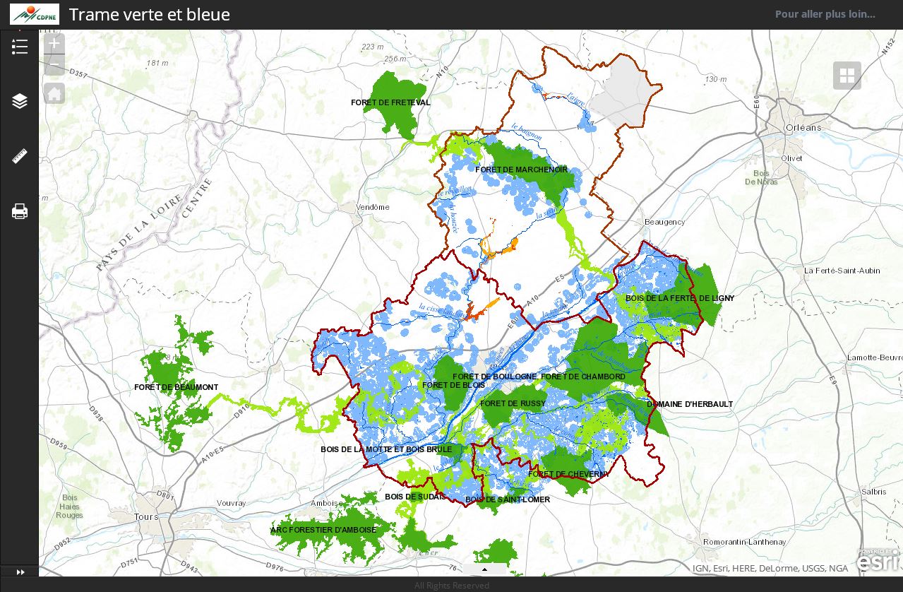 Trame verte et bleue